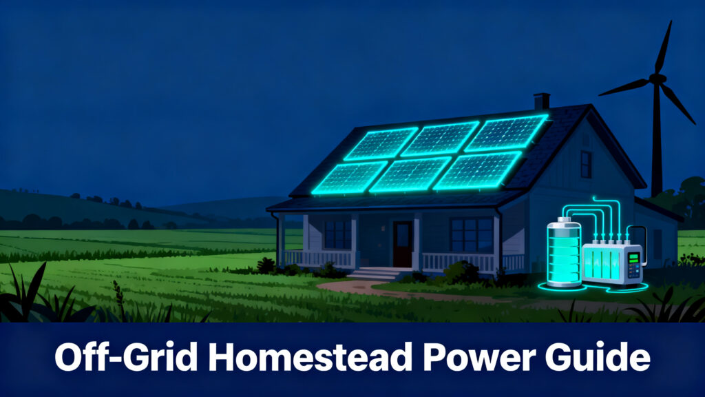 Off-Grid Homestead Power: Complete Setup Guide for 2026
